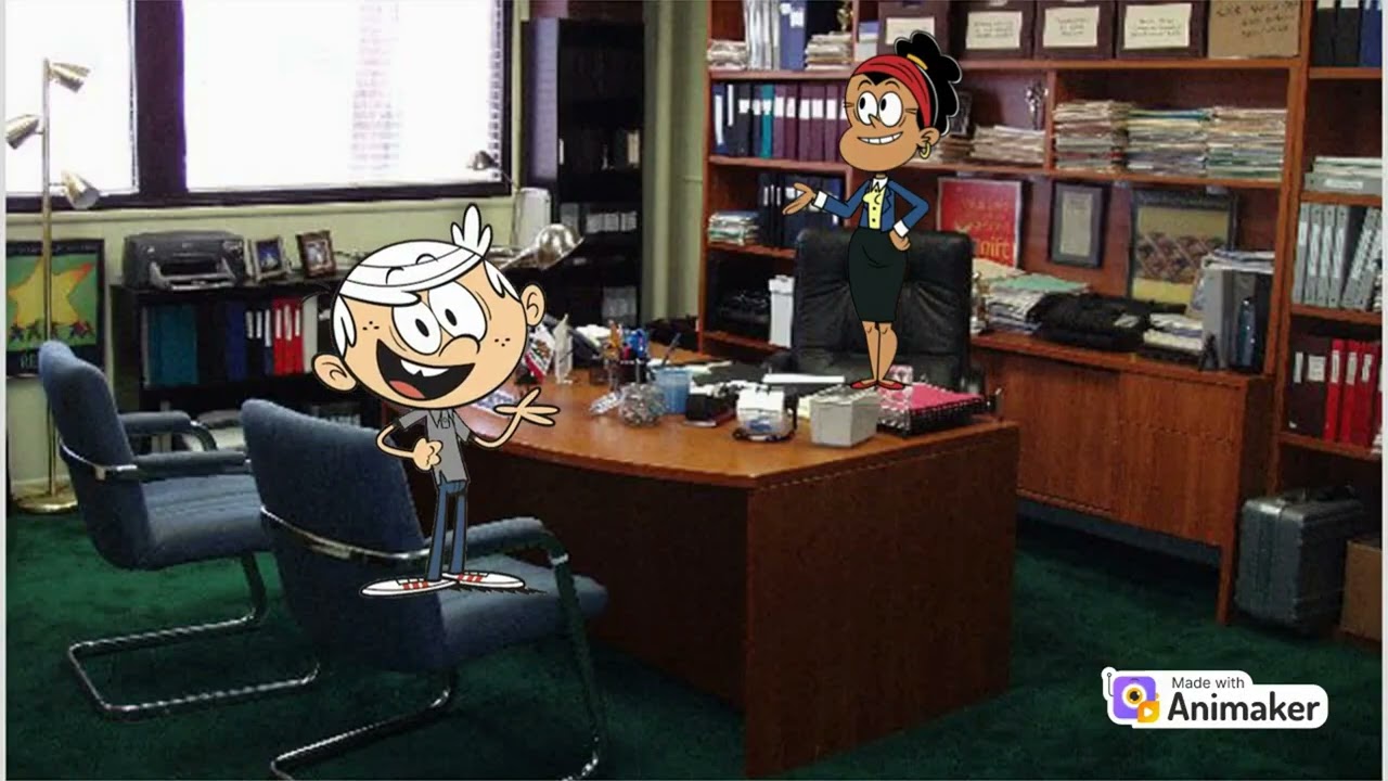 Classic Lincoln Loud Sprays Fire Extinguisher On Mrs. Salter/Grounded ...