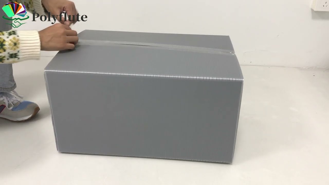 Factory Direct Sales Custom Coroplast Boxes, Custom Size -Polyflute ...