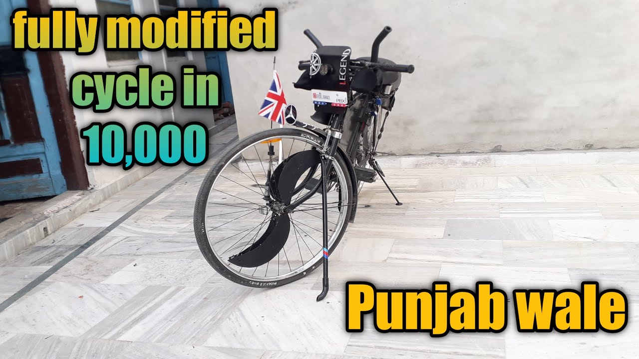 Fully modified cycle with expenditure on it 🚨 - YouTube