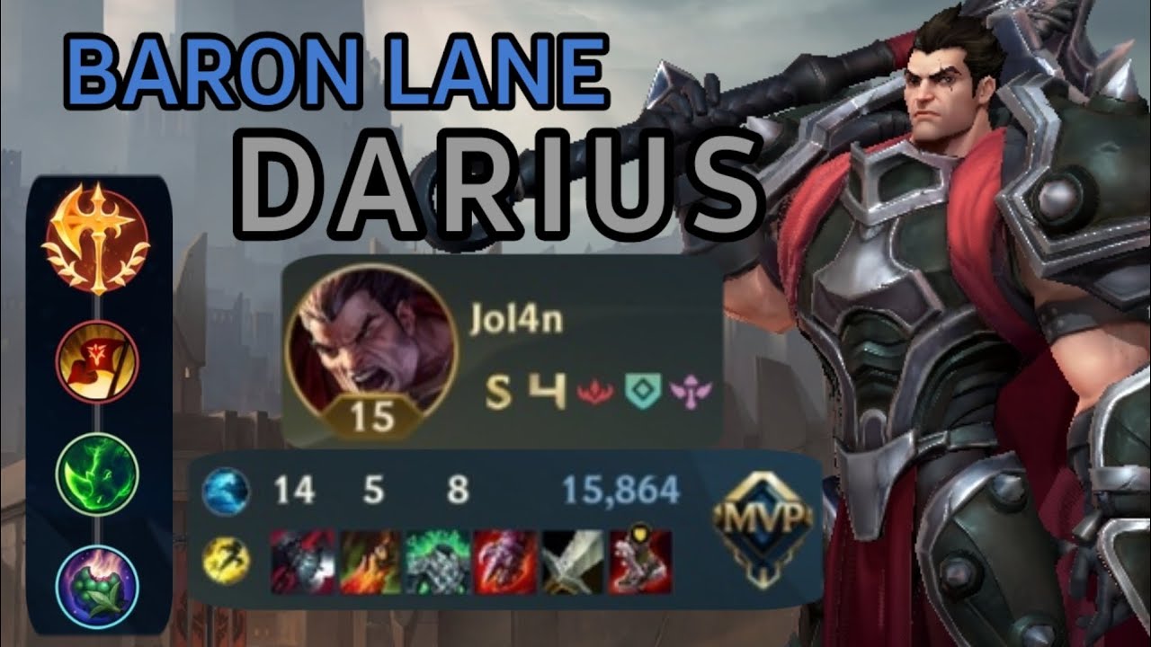 Darius Baron Lane vs. Dr. Mundo (Gameplay) | Wild Rift - YouTube