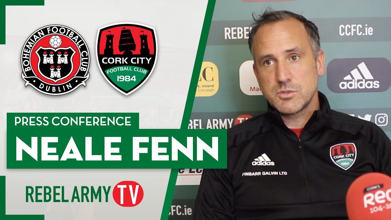 Press Conference | Neale Fenn | Bohemians vs Cork City - YouTube