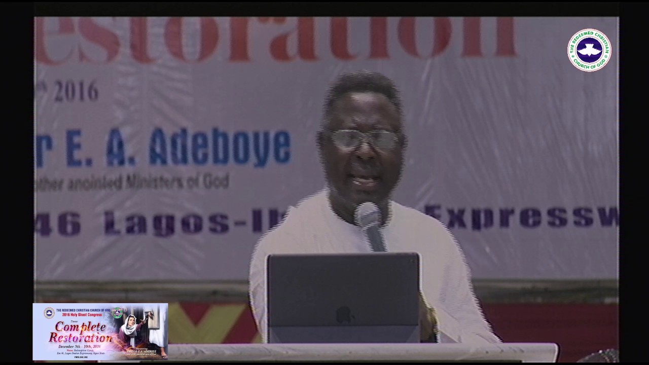 PASTOR MATHEW ASHIMOLOWO SERMON - RCCG CONGRESS 2016 - COMPLETE ...