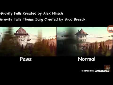 Gravity Paws vs Gravity Falls - YouTube