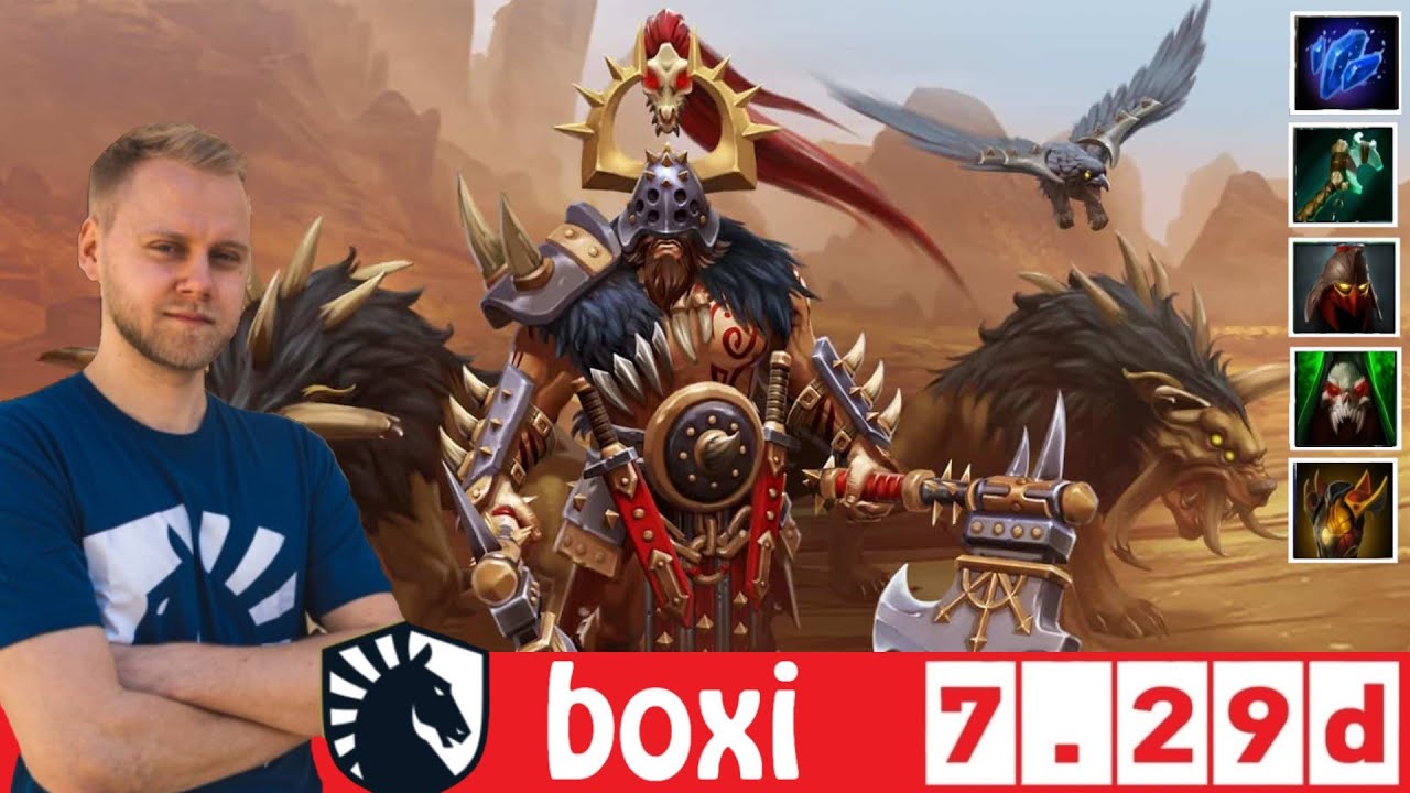 [DOTA 2] Liquid.boxi the BEASTMASTER [OFFLANE] [7.29D] - YouTube