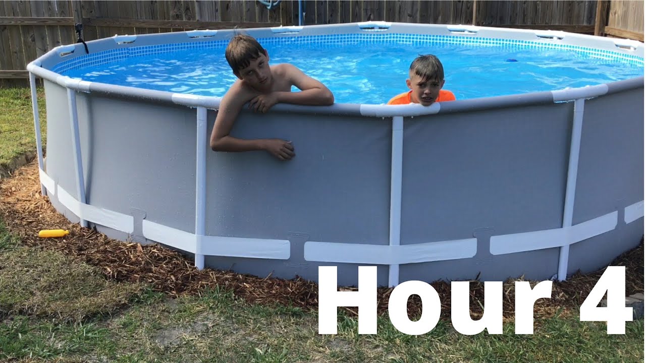 Last To Leave The Pool Wins $$$ - YouTube