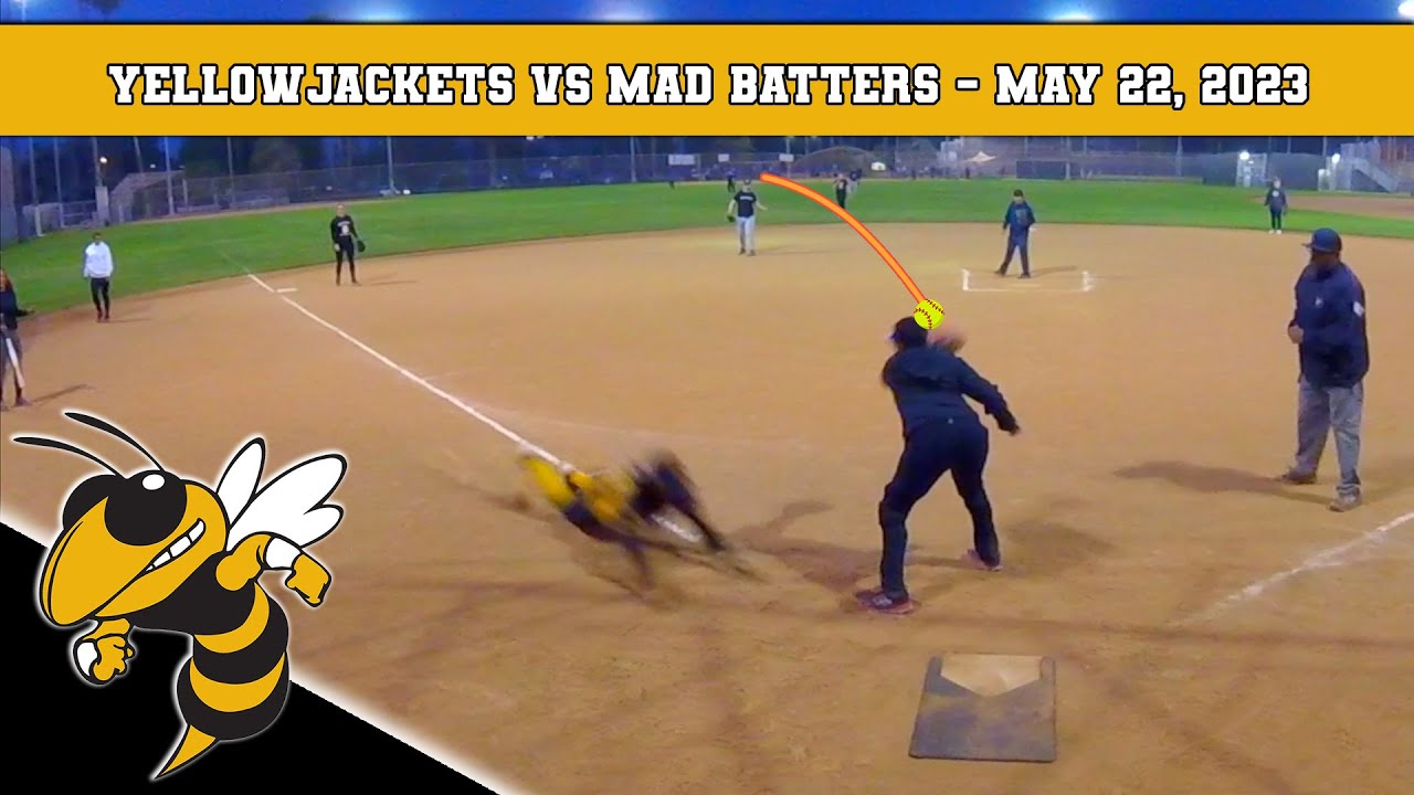 Softball | Yellowjackets vs Mad Batters | May 22, 2023 - YouTube
