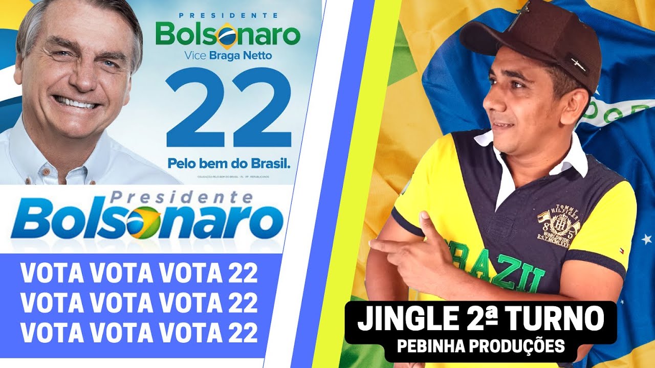 Vota Vota 22 ★ Jingle Politico Para Eleitores ★ 2 Turno ★ Ritmo Piseiro ...