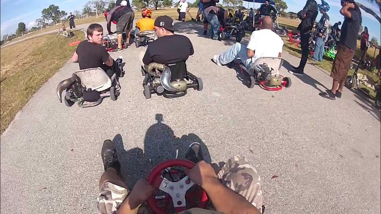 Go Kart Go quad GoQuad Go ped Race...OscarG-ported !!! F1 Micro - YouTube