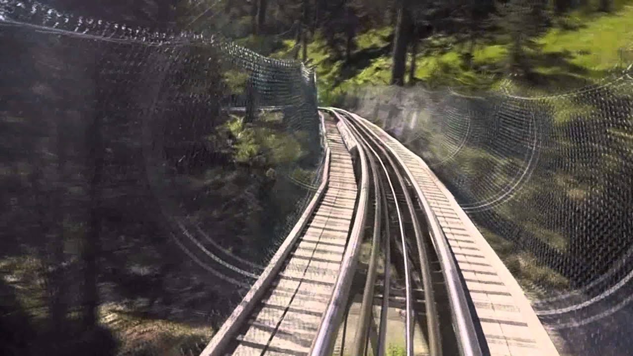 Imst Alpine Coaster, Austria (no break ride) - YouTube