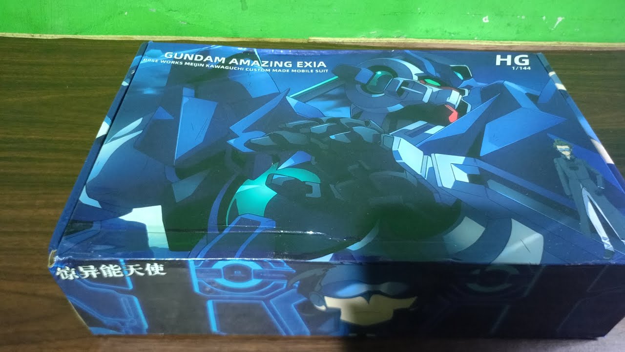 Part 2 perakitan Gundam amazing exia bootleg - YouTube