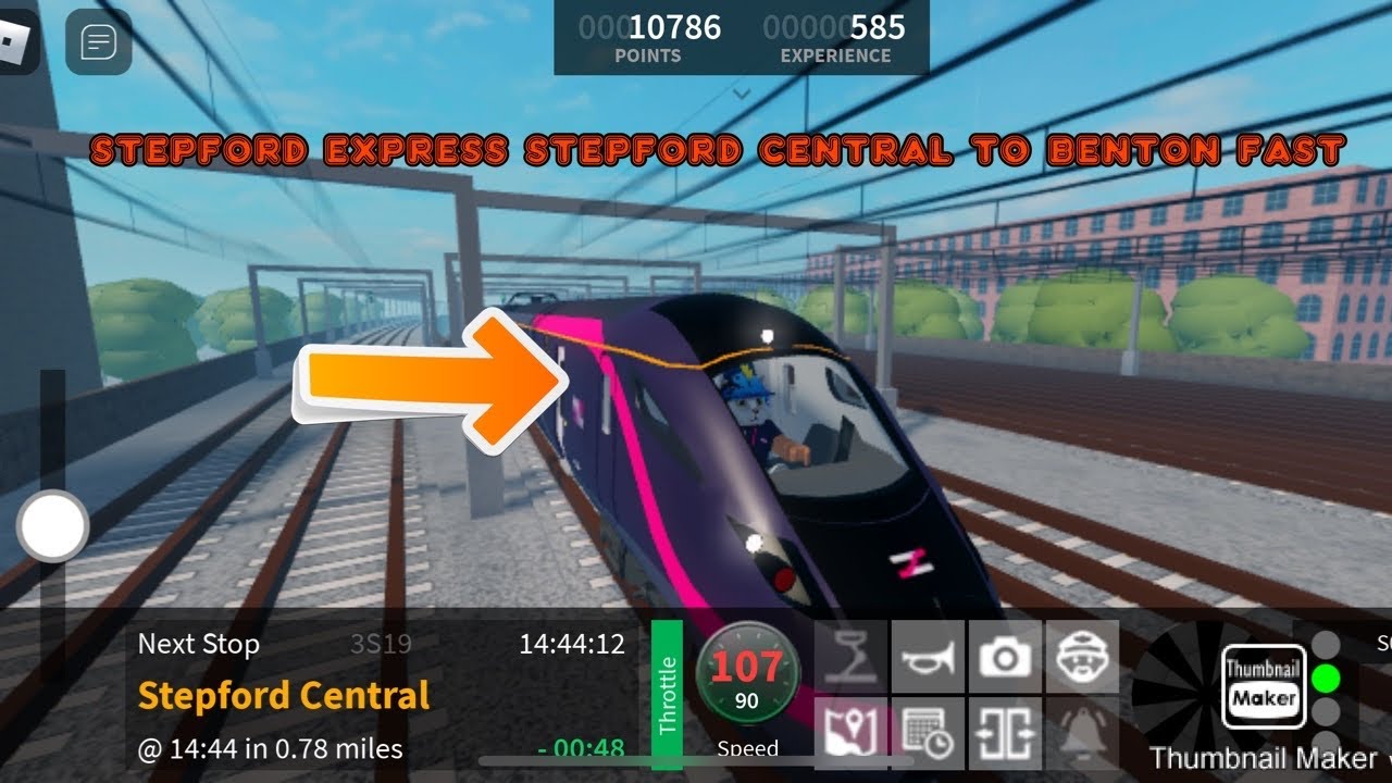 Roblox SCR Stepford Express Stepford Central To Benton - YouTube