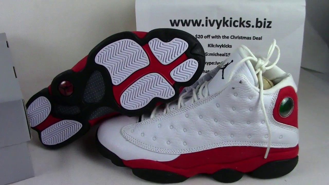 Air Jordan 13s new release authentic version detail check - YouTube