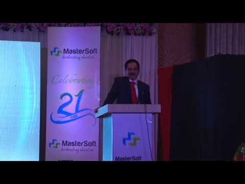 MasterSoft ERP Founder & MD, Mr. Sham Somani Addressing MasterSoft ...
