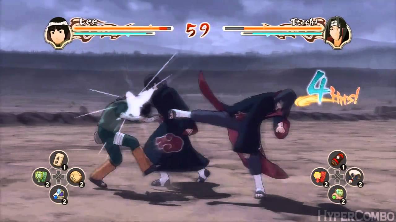 Rock Lee vs Itachi - Naruto Shippuden : Ultimate Ninja Storm 2 (HD ...