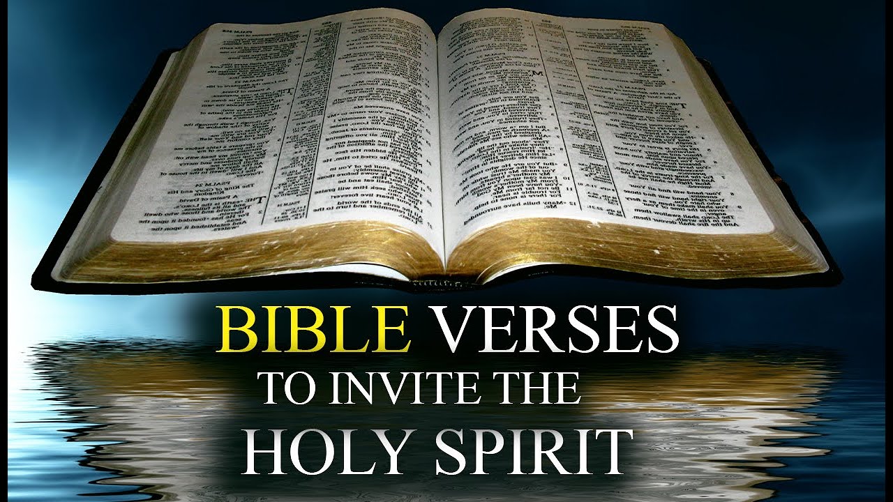 VERY POWERFUL BIBLE VERSES ABOUT THE HOLY SPIRIT YouTube