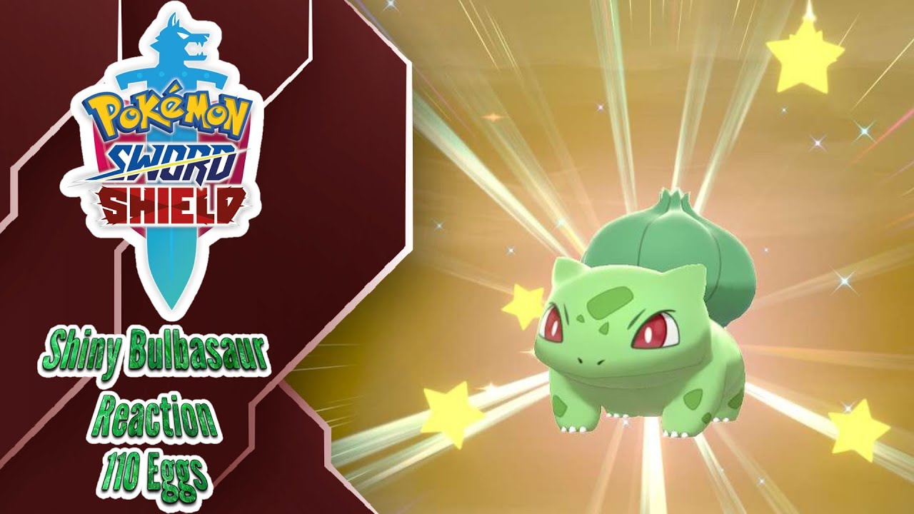 Shiny Bulbasaur + Evolutions! Pokemon Sword & Shield! - YouTube