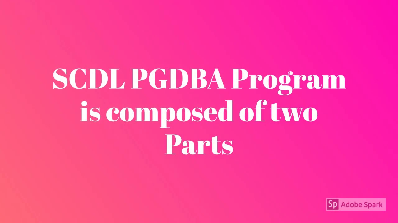 SCDL PGDBA Project Report | Symbiosis Centre for Distance Learning ...