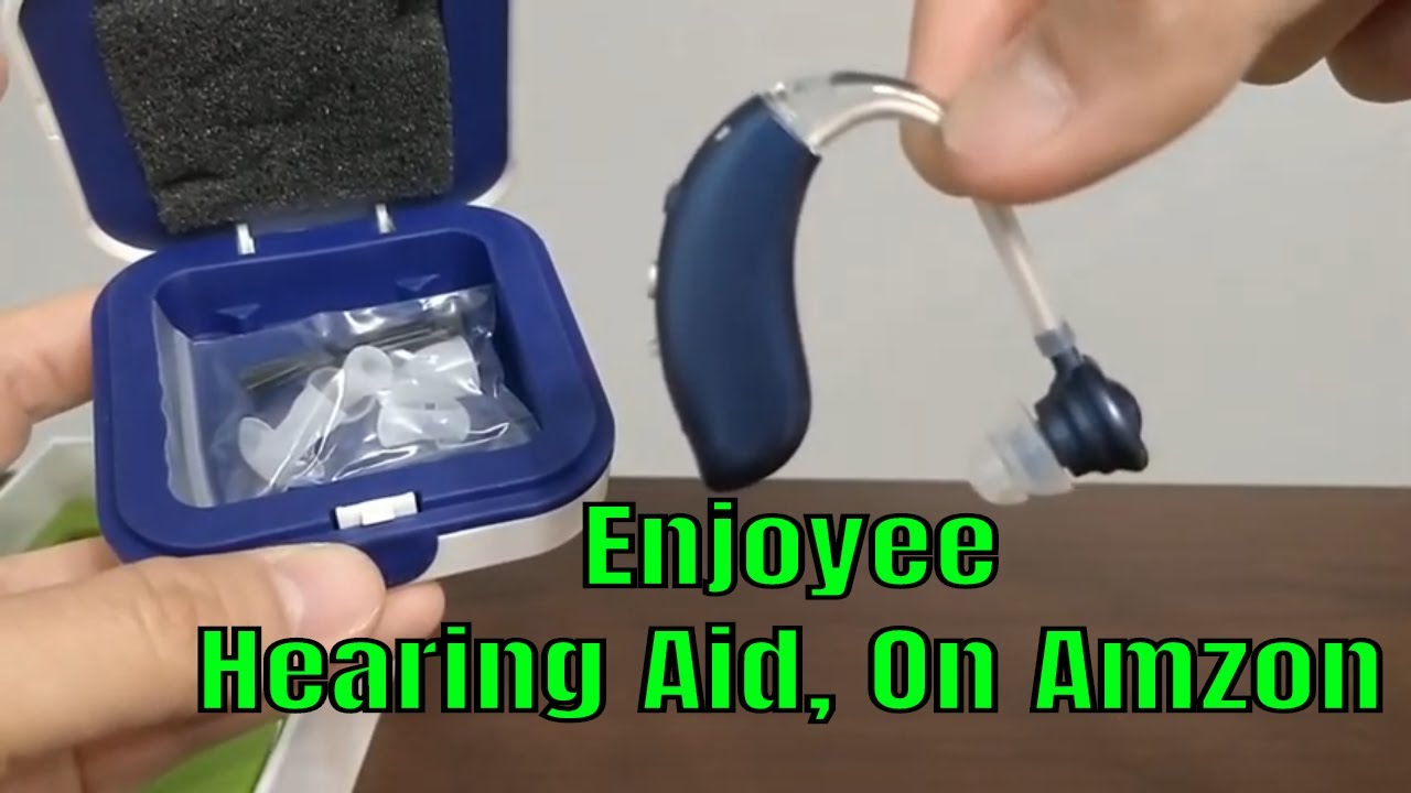 Enjoyee, Hearing Aid, Rechargeable, Amazon - YouTube