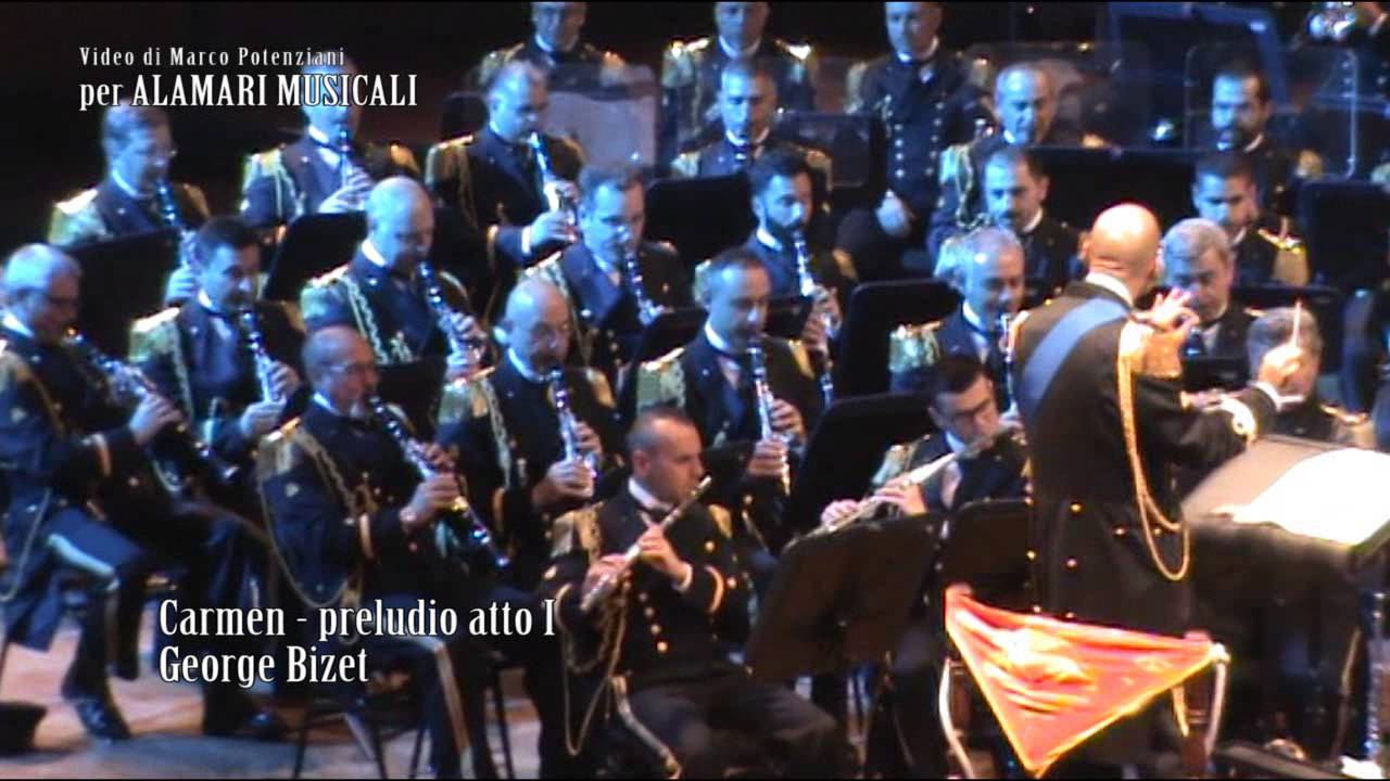 Banda Musicale Marina Militare: Carmen, preludio atto I - YouTube