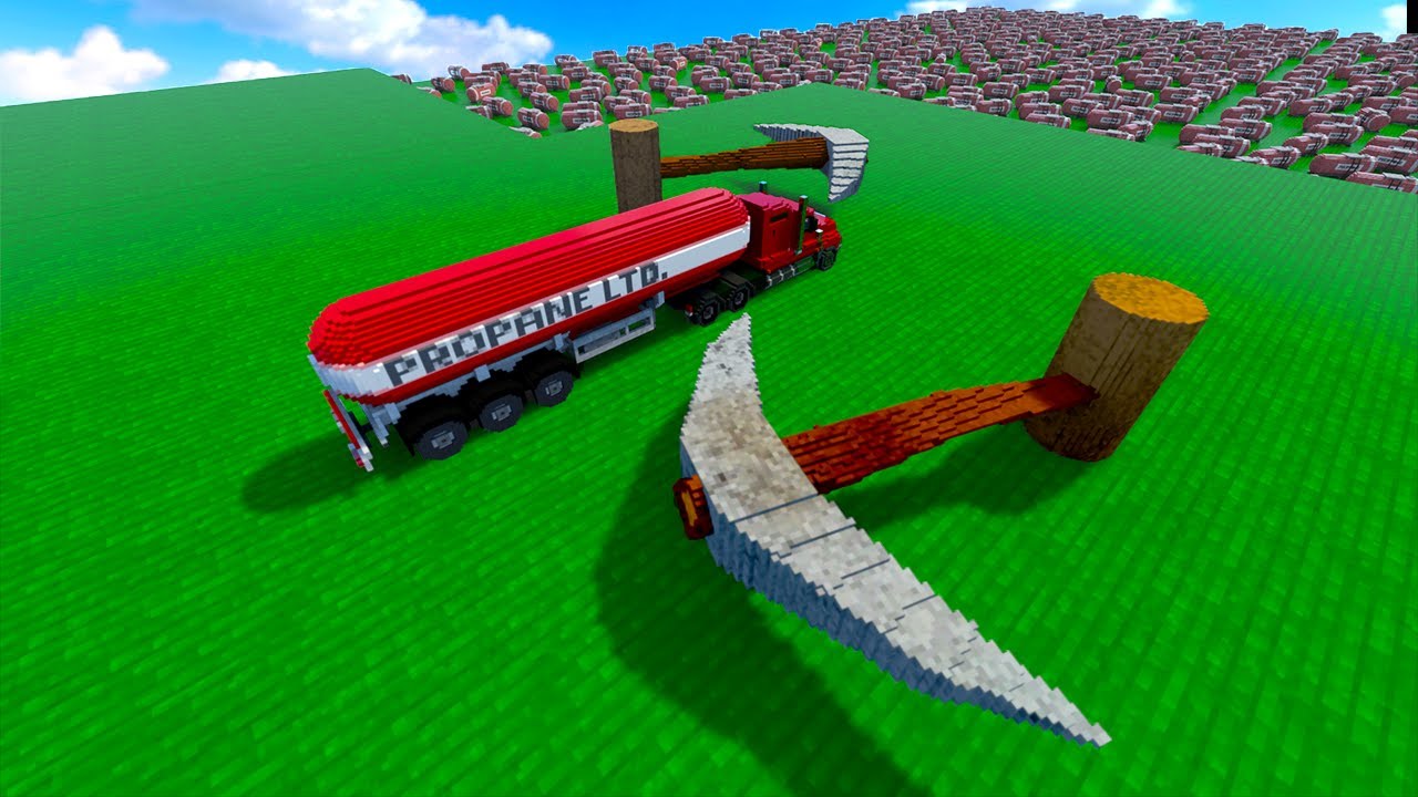 Cars vs Pickaxe 💥 Teardown - YouTube