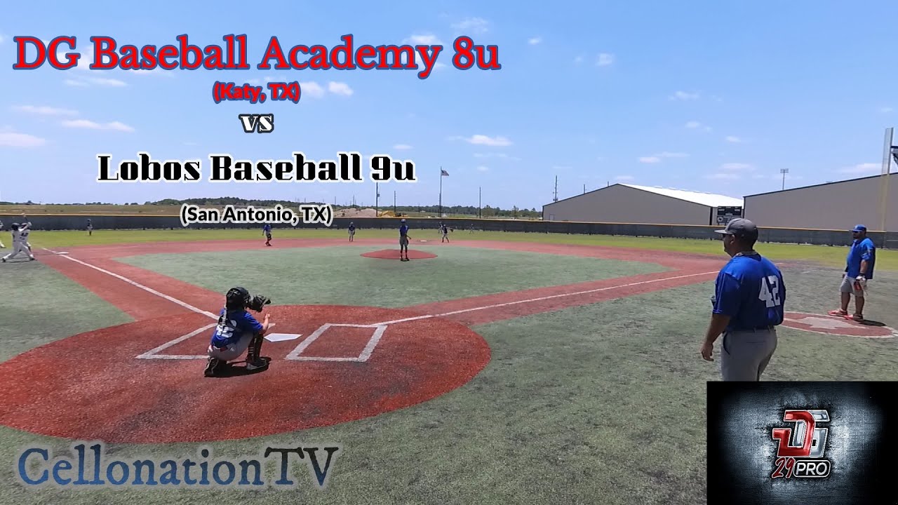 Lobos Baseball 9u vs DG Baseball Academy 8u - YouTube
