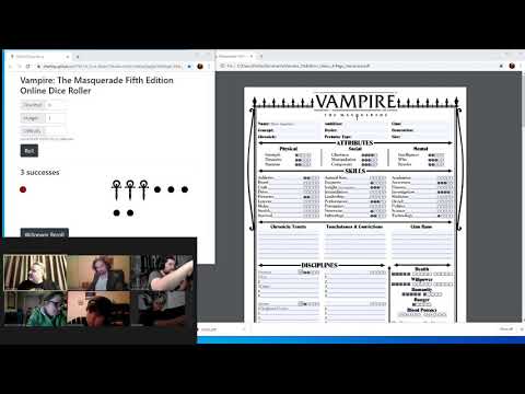 You're so vein.. VTM V5 with the fang gang. - YouTube