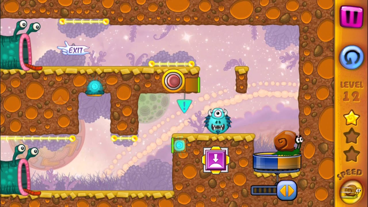 Snail Bob - Chapter 4. BOB IN SPACE - LEVEL 12 - YouTube