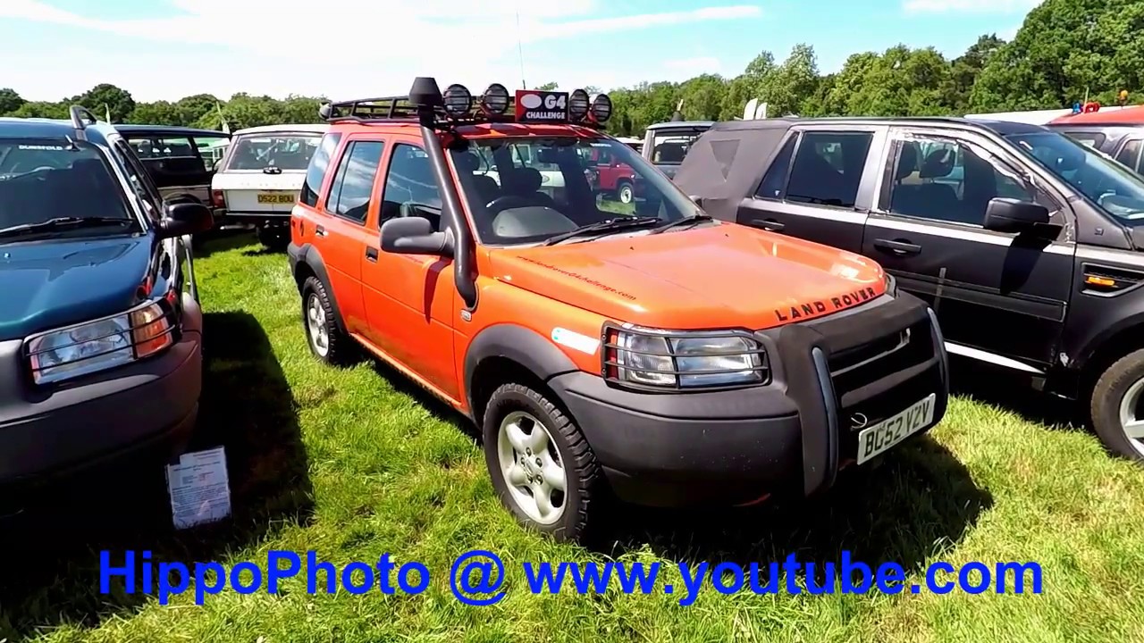 Dunsfold Collection G4 Challenge Freelander 1 BG52VZV - YouTube
