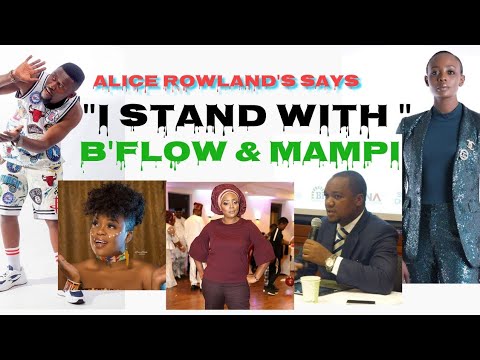 Zambian Alice Rowland's Musukwa stands with B Flow & Mampi, she is ...