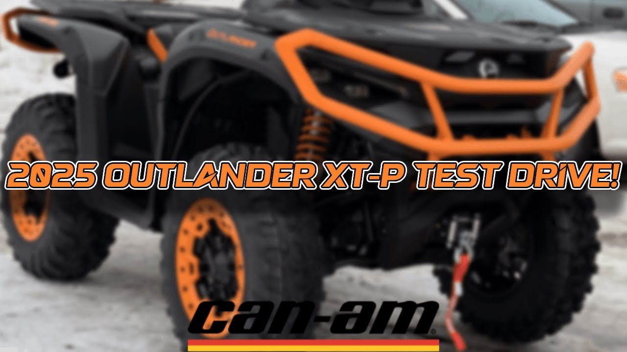 2025 Can-Am Outlander 1000R XT-P First Break In Ride! (Gen 3) - YouTube
