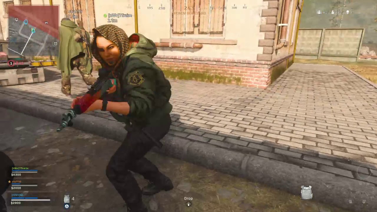 MW: Warzone - Hot Drop & Bush Camping (Full Gameplay) - YouTube