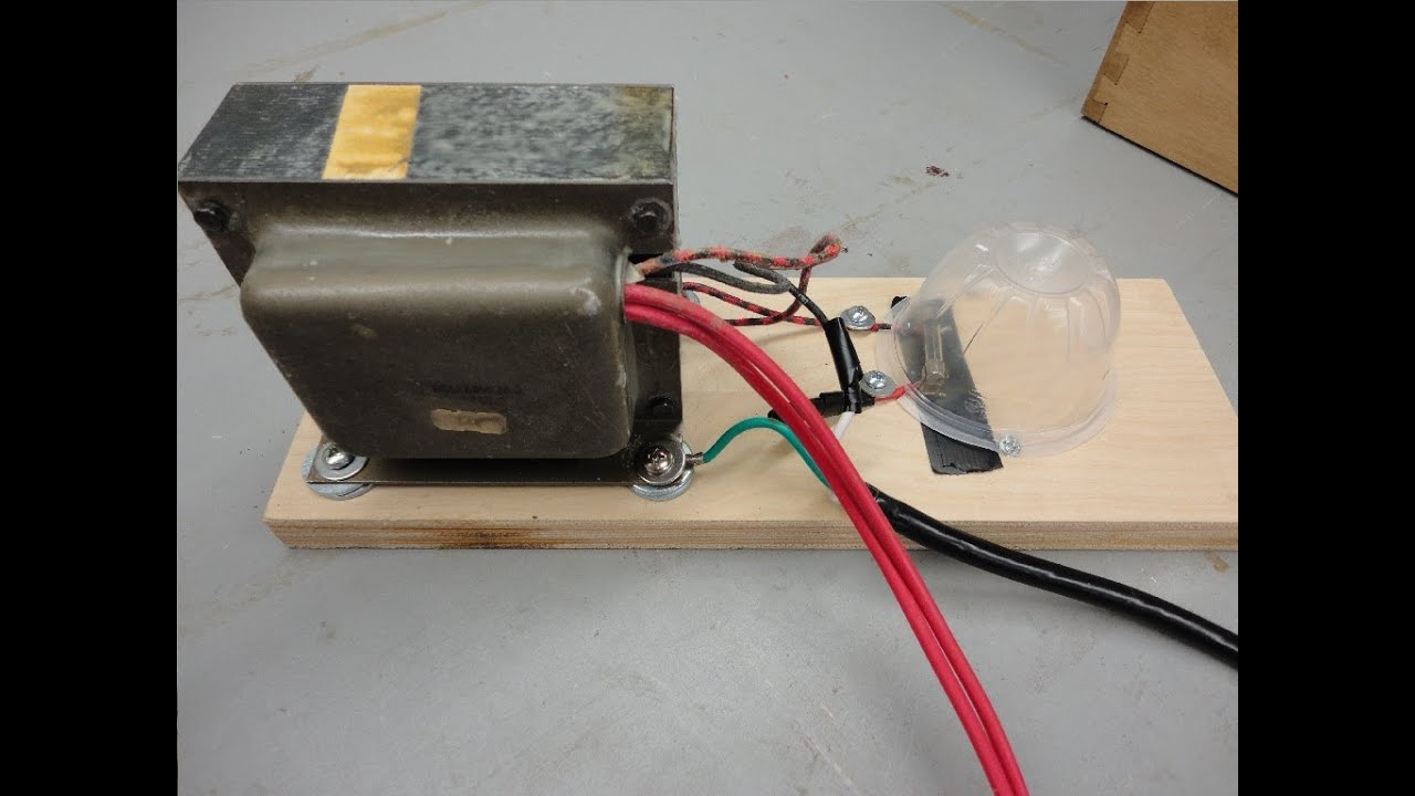 TV Transformer High Current Mod - Part 1 - YouTube