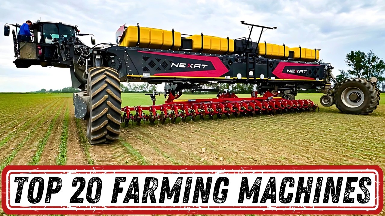 20 MODERN FARMING MACHINES THAT ARE TRULY NEXT LEVEL - YouTube