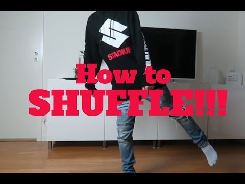 SHUFFLE TUTORIAL IN ENGLISH!!! I show you some steps! - YouTube