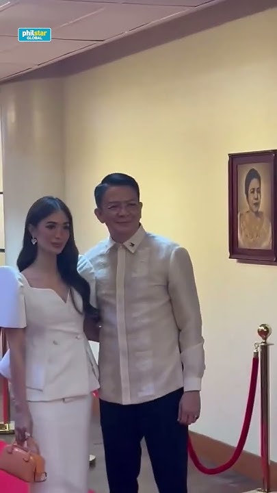Heart Evangelista at Senate President Chiz Escudero pinangunahan ang red carpet para sa Senado ...
