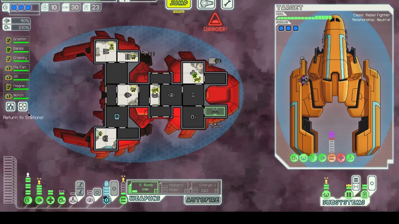 FTL: Faster Than Light Mantis A Hard Campaign mode 28/28+51/51 (Session ...