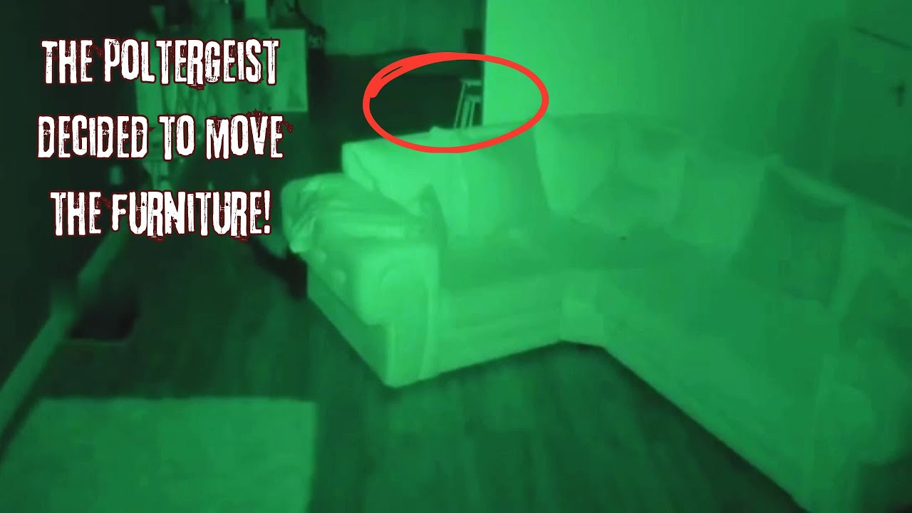 The poltergeist decided to move the furniture! - YouTube