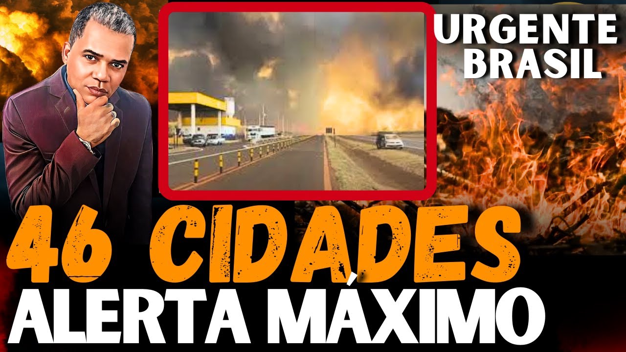U.R.G.E.N.T.E! BRASIL 46 CIDADES EM ALERTA - YouTube