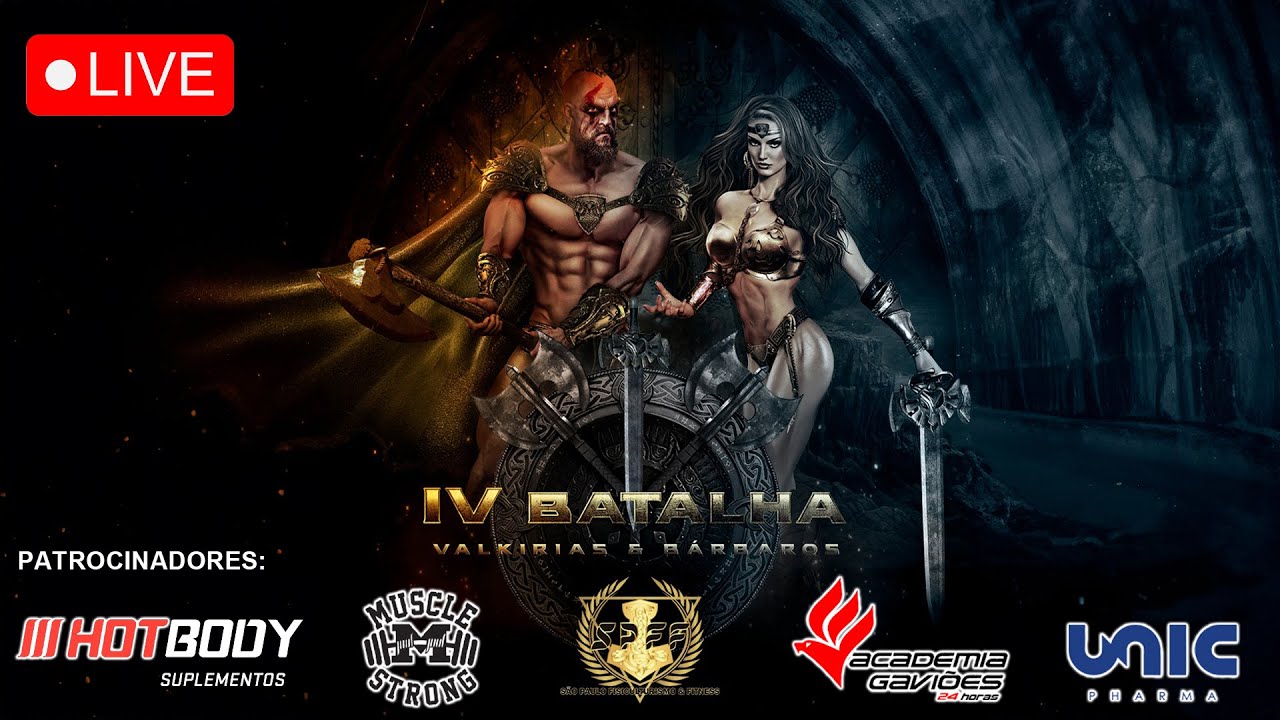 IV BATALHA VALKIRIAS E BÁRBAROS 2023 - LIVE DIA 1 07/10 - YouTube
