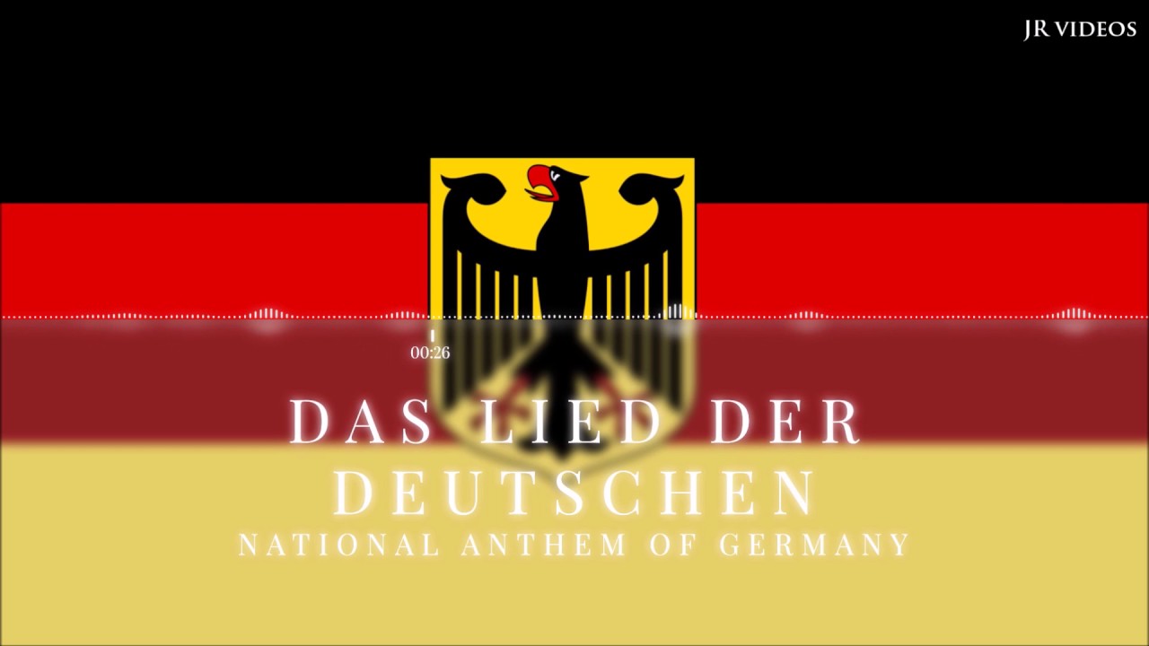 National anthem of Germany - "Deutschlandlied" - YouTube
