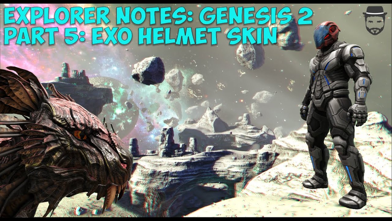 ARK: How to get Exo-Helmet Skin And The Shadowmane Chibi - YouTube