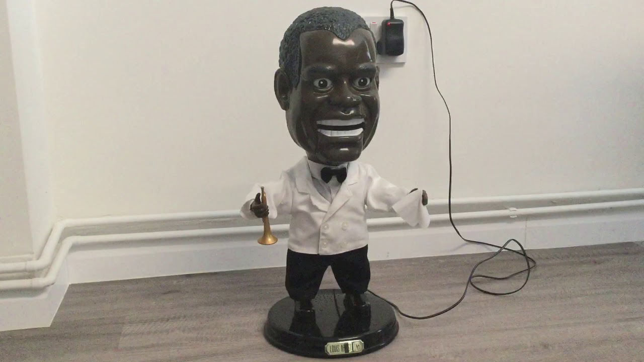 Louis Armstrong - Gemmy Pop Culture animated figure - YouTube
