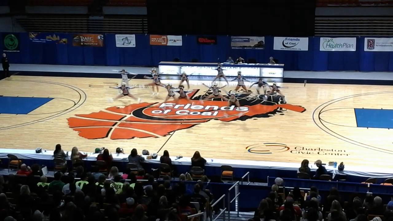 Spring Valley High School AAA WVSSAC Cheer States 2015 - YouTube