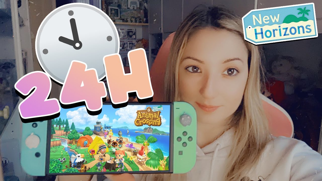 GIOCO SOLO ad ANIMAL CROSSING NEW HORIZONS per 24h ! - YouTube