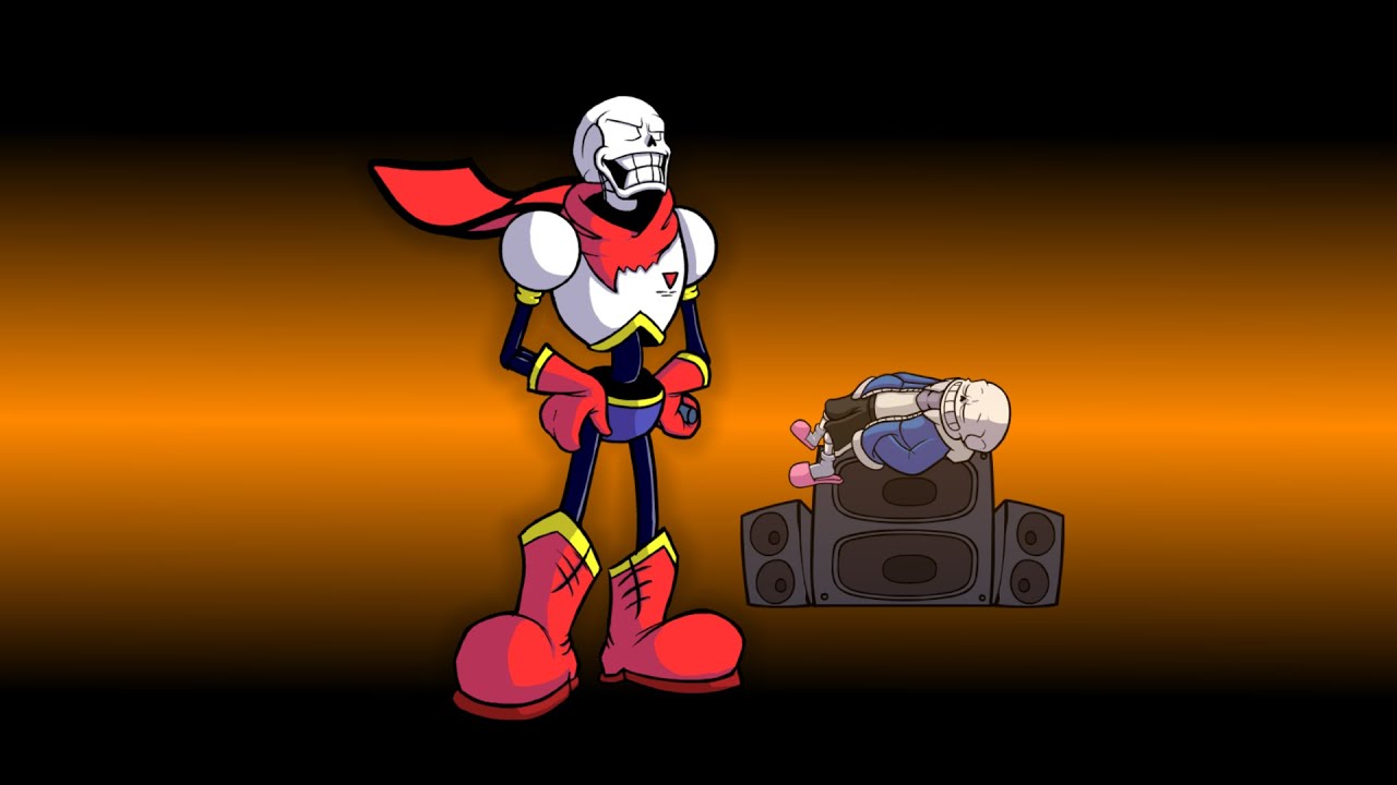 Papyrus In FNF - YouTube