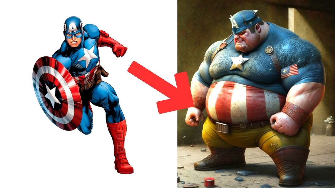 AI marvel compilation character full mega mix video - YouTube