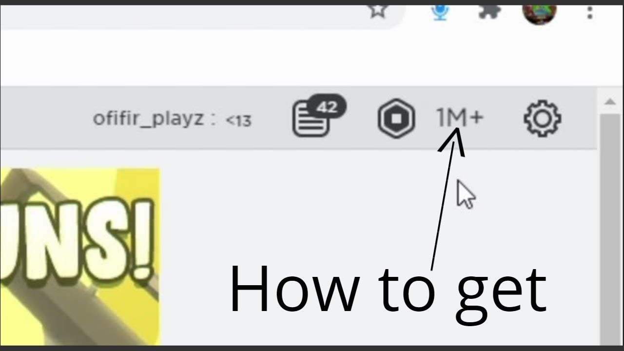 How to get A Million Robux For FREE! - YouTube