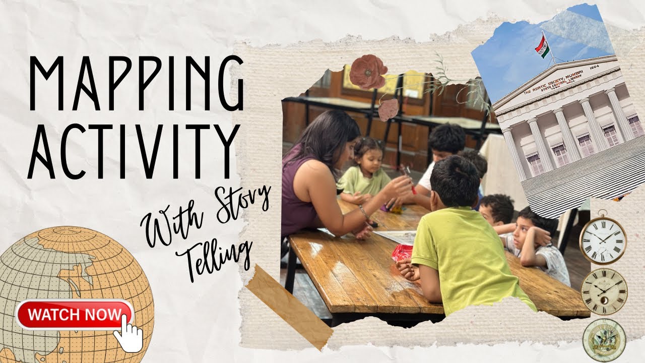 Mapping Activity for Kids | Story Telling followed with Mapping ...