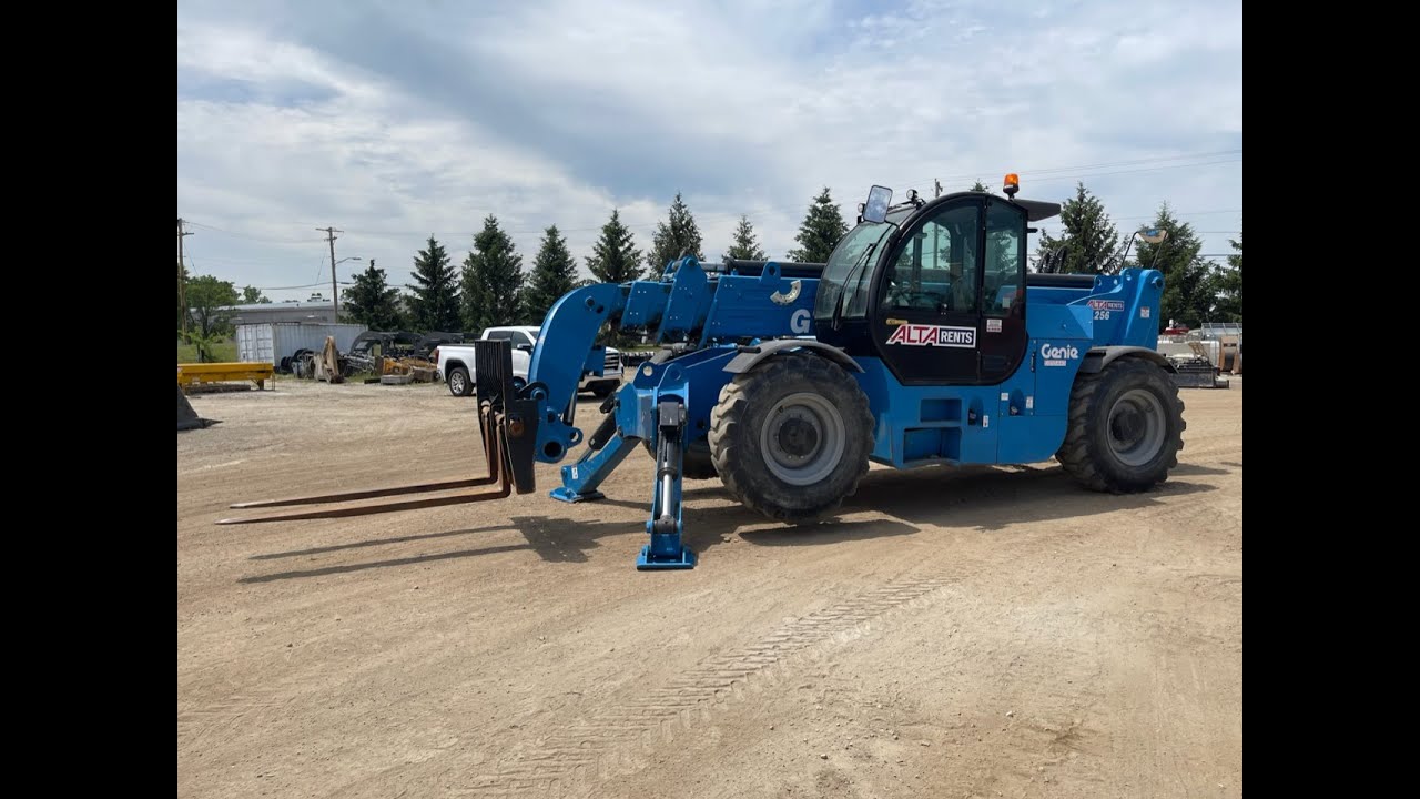 Genie GTH1256 Telehandler - YouTube