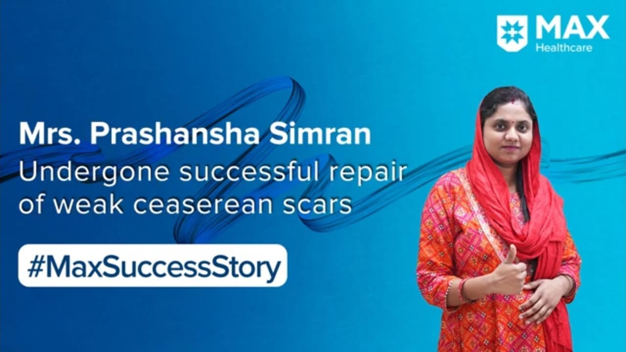 Mrs. Prashansha was cured with Laparoscopy Surgery | Patient Success Story | Max Hospital ...